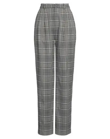 ANINE BING Flannel Straight Leg Pants