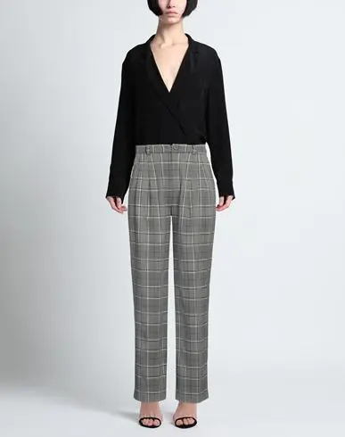 ANINE BING Flannel Straight Leg Pants