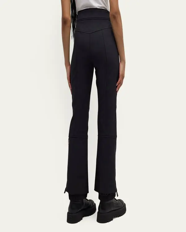 Moncler Stretch Fitted Ski Trousers - Black