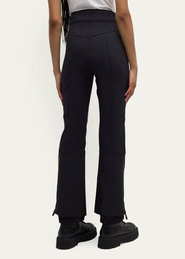 Moncler Stretch Fitted Ski Trousers - Black