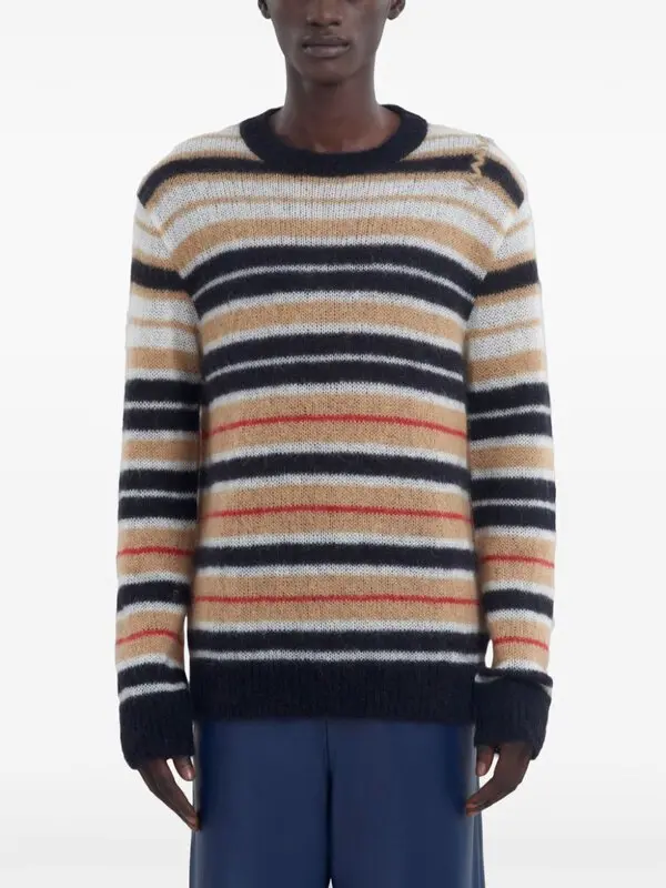 Marni Striped Jumper - Neutrals