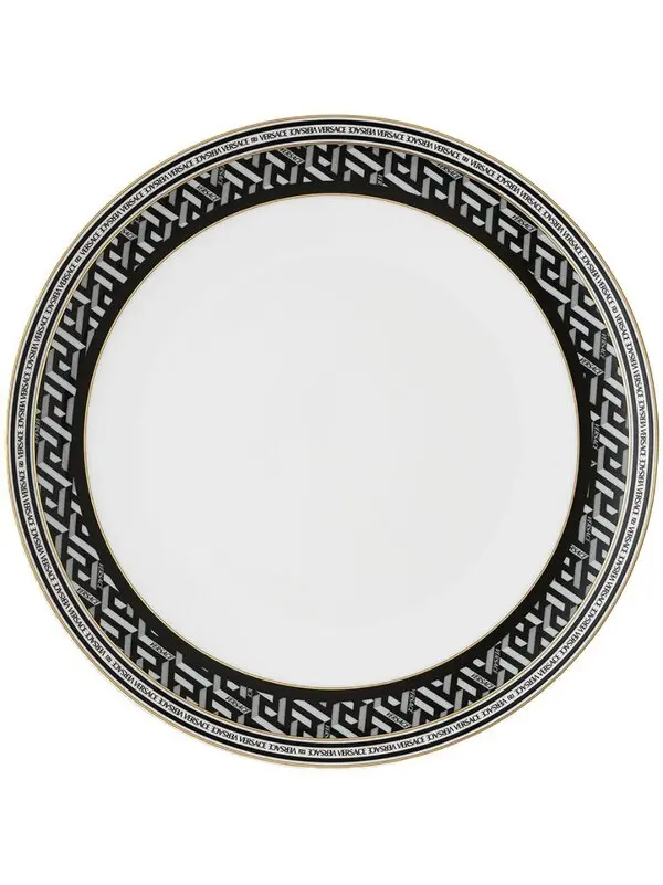 Versace X Rosenthal La Greca Signature Dinner Plate - White