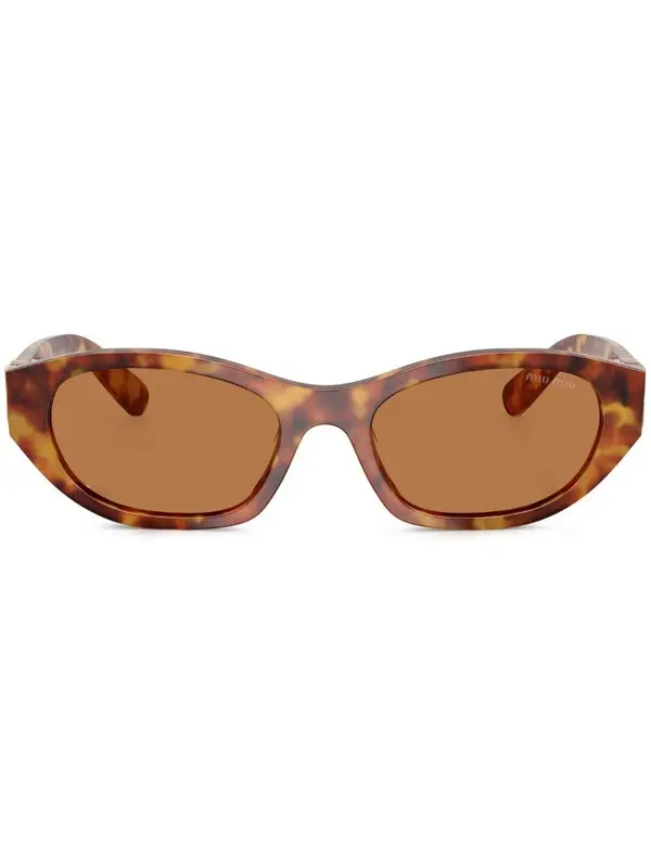 Miu Miu Tortoiseshell Sunglasses - Brown
