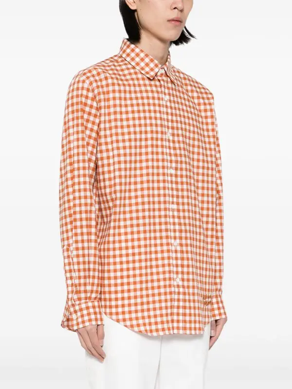 Maison Kitsuné Gingham-check Shirt