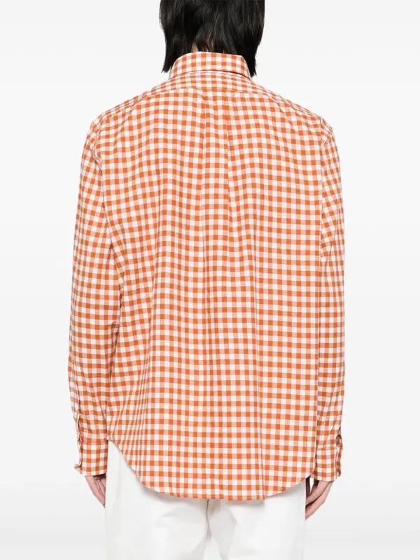 Maison Kitsuné Gingham-check Shirt