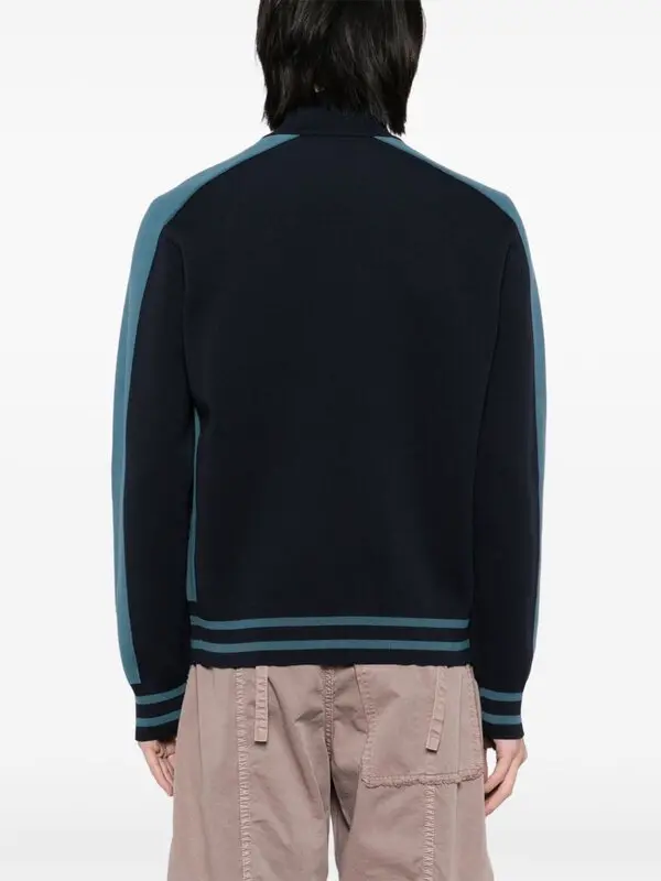 Maison Kitsuné Zip-up Sweater