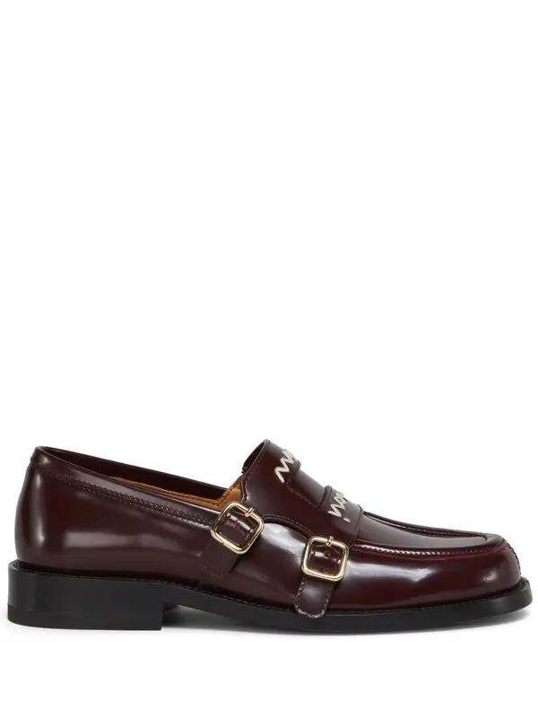 Marni Leather Loafers - Red