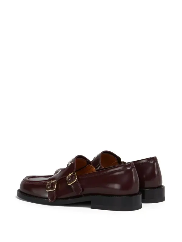 Marni Leather Loafers - Red