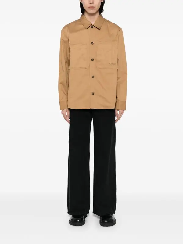 Maison Kitsuné Cotton Shirt - Brown