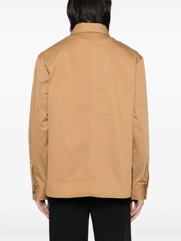 Maison Kitsuné Cotton Shirt - Brown