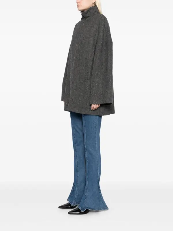 CONNER IVES Reconstituted Military Blanket Coat