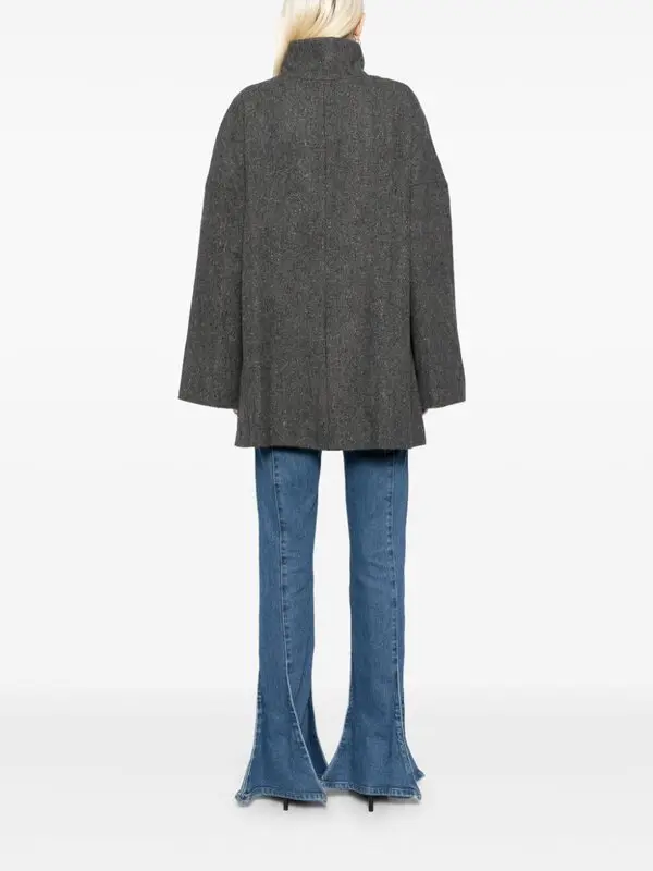 CONNER IVES Reconstituted Military Blanket Coat