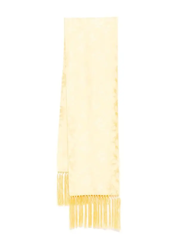BODE Football Jacquard Scarves - Yellow