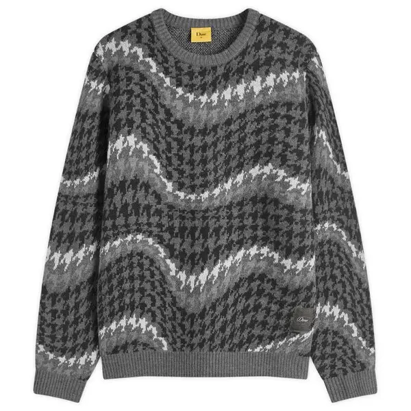 DIME Houndstooth Knit Sweater