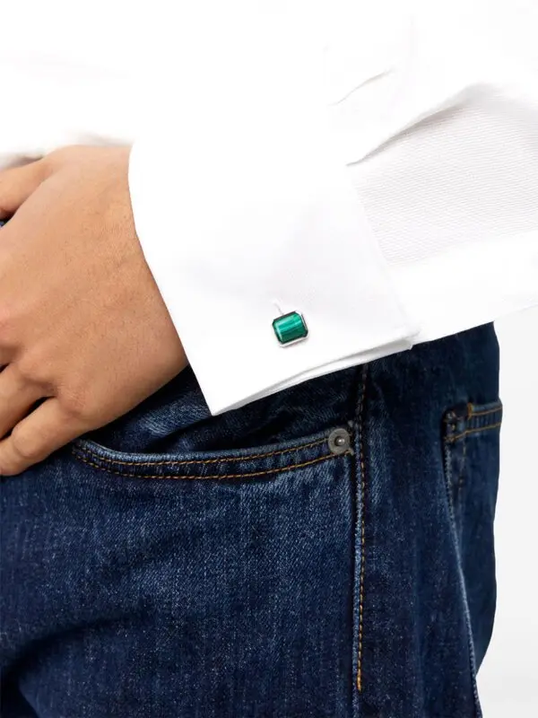 Mateo Malachite Cufflinks