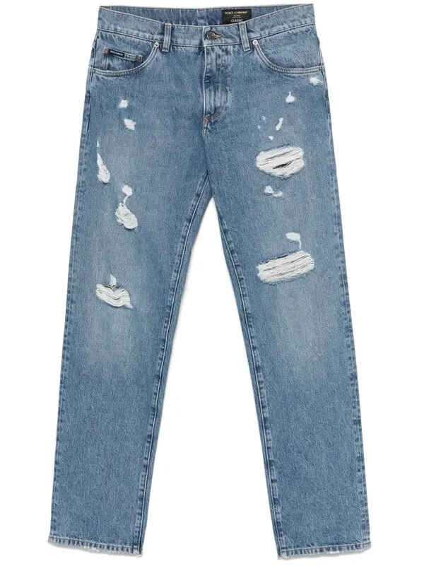Dolce & Gabbana Cotton Jeans - Blue