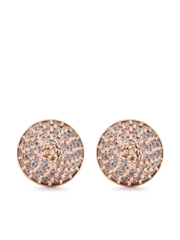 Eddie Borgo Pavé Cone Earrings - Pink