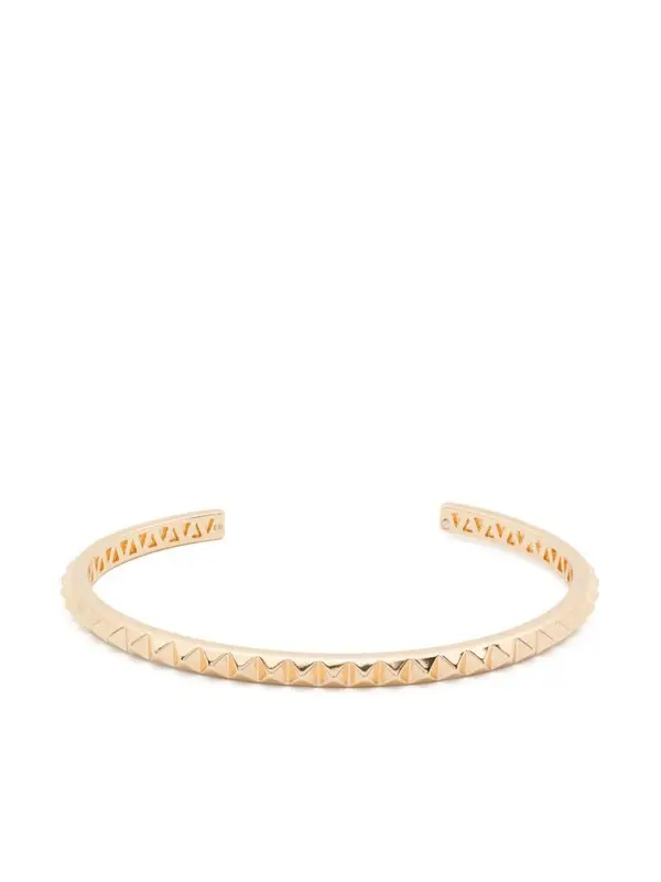 Eddie Borgo Small Pyramid Cuff - Gold