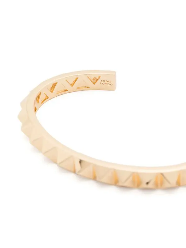 Eddie Borgo Large Pyramid Cuff - Gold