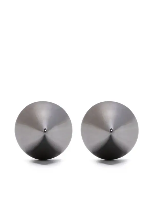 Eddie Borgo Cone Stud Earrings - Grey