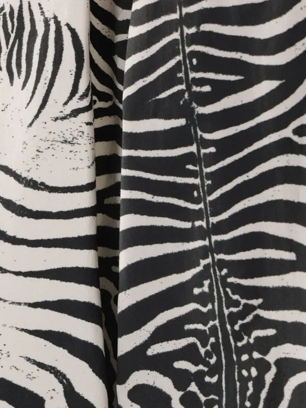 Roberto Cavalli Zebra-print Shirtdress