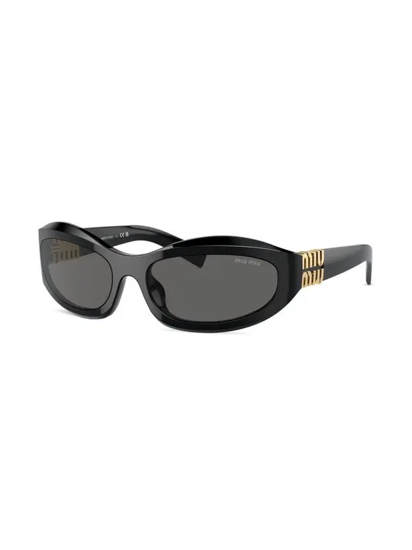 Miu Miu Glimpse Sunglasses - Black