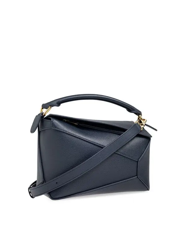 Loewe Small Puzzle Tote - Blue