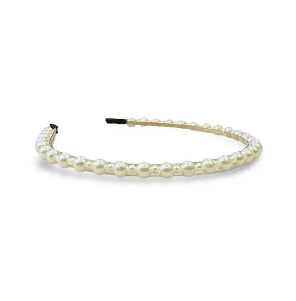 HEADBANDS OF HOPE Embellished Headband - White