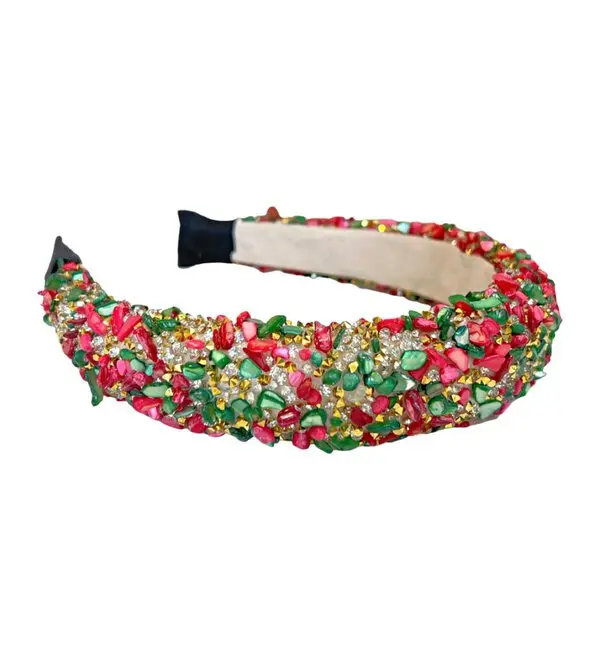 HEADBANDS OF HOPE Glitter Headband - Red