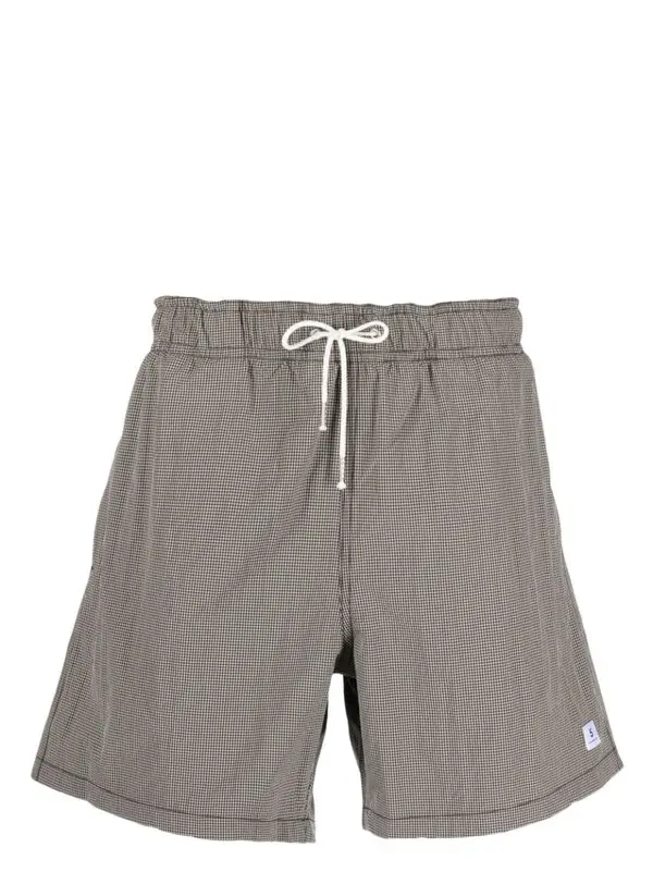 DEPARTMENT 5 Mini Vichy Checked Swim Shorts