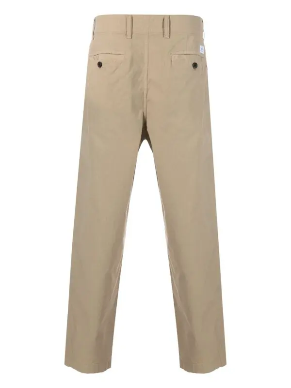 DEPARTMENT 5 Mid-rise Stretch-cotton Chinos - Neutrals
