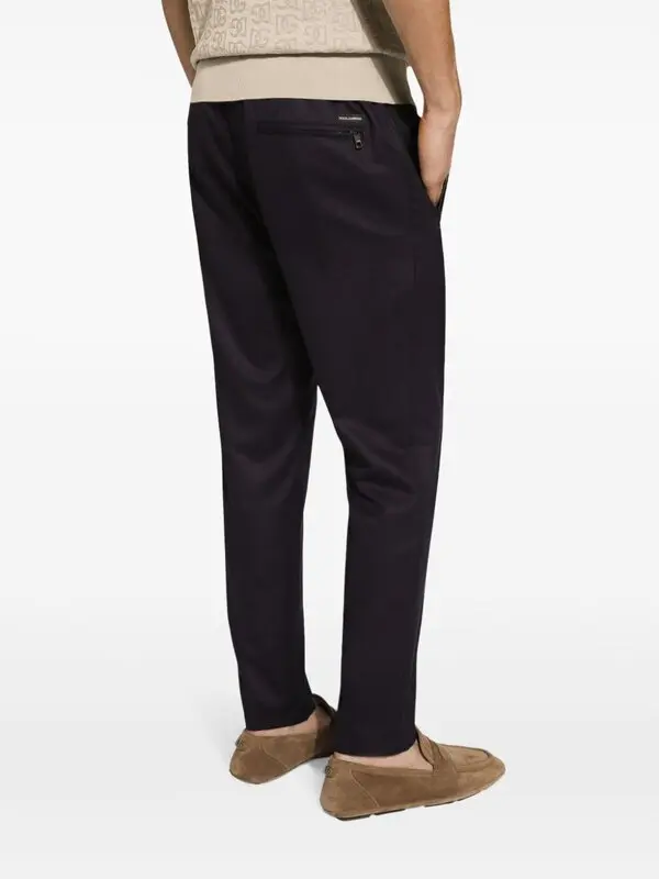 Dolce & Gabbana Drawstring-waist Tapered Trousers