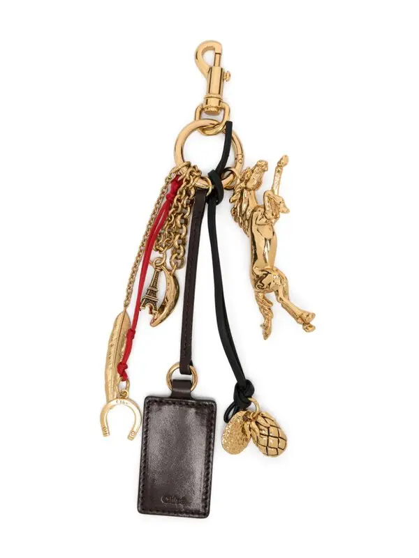 Chloé Kerala 25 Keychain - Gold