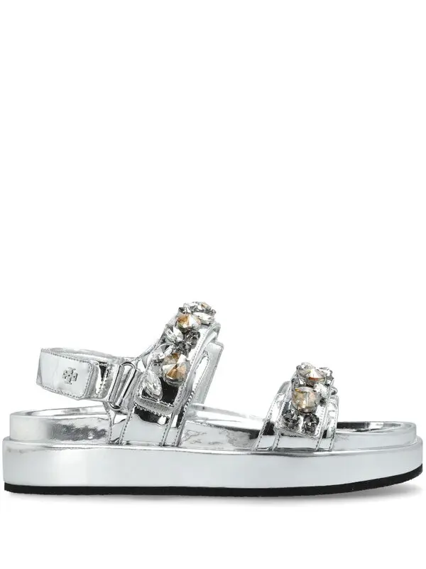 Tory Burch Kira Sandals - Grey