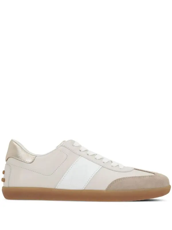 TOD'S Leather Sneakers - Neutrals