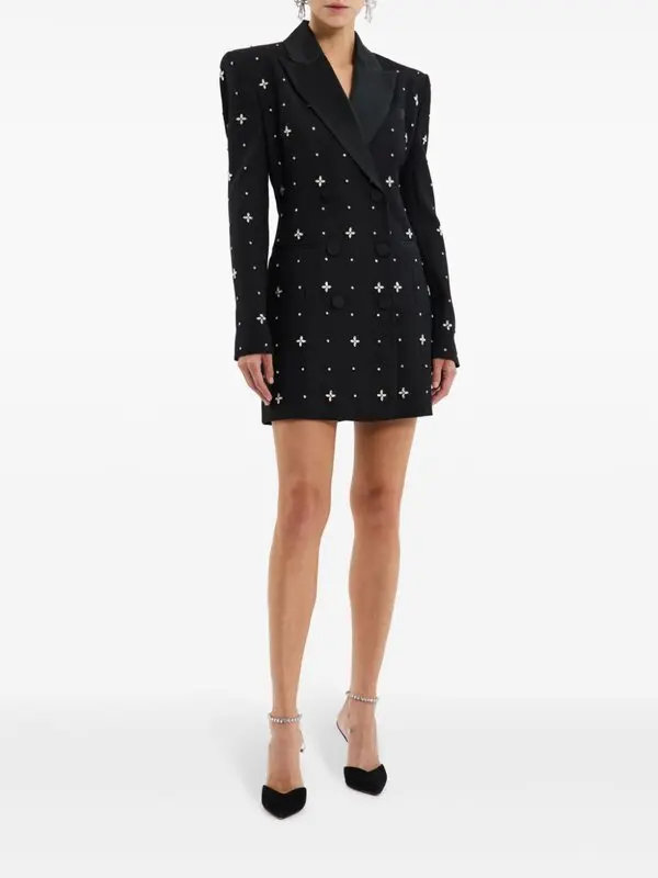 Rebecca Vallance Eclipse Tuxedo Mini Dress
