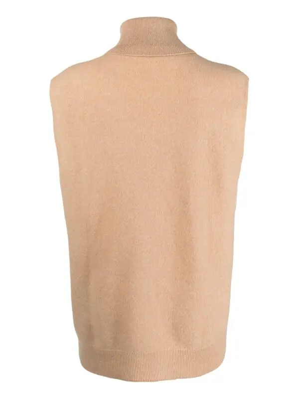 VANISÈ Roll-neck Sleeveless Top