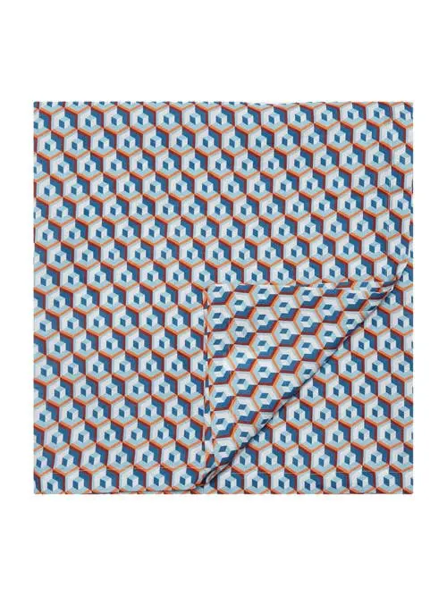 La DoubleJ Medium Tablecloth - Cubi Blue