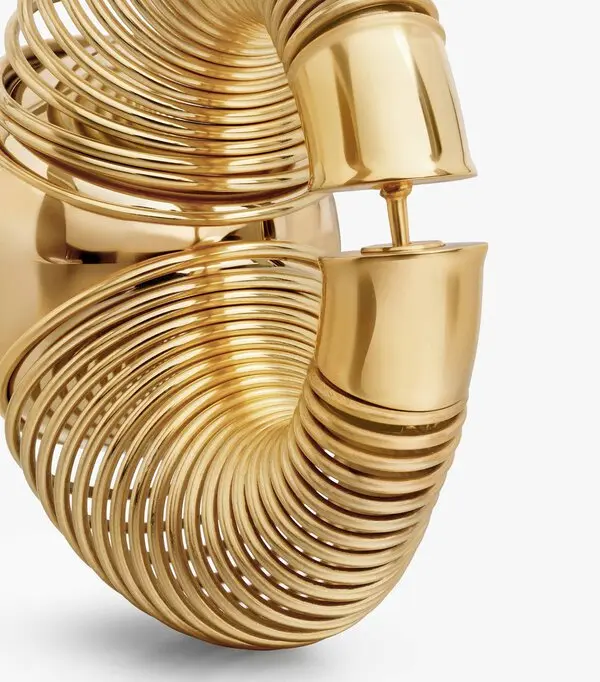 Alaïa Spiral Hoop Earrings