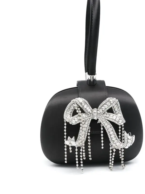 SELF-PORTRAIT Handheld Bag With Bow Detail