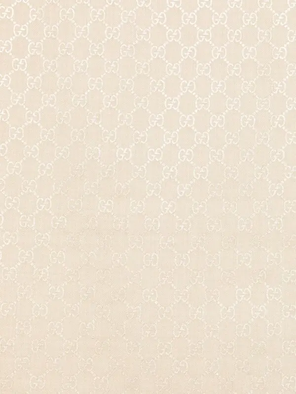 Gucci Gg Wool Shawl - Neutrals