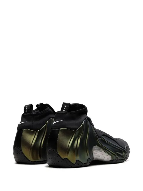 Nike Air Flightposite Metallic Sneakers - Gold