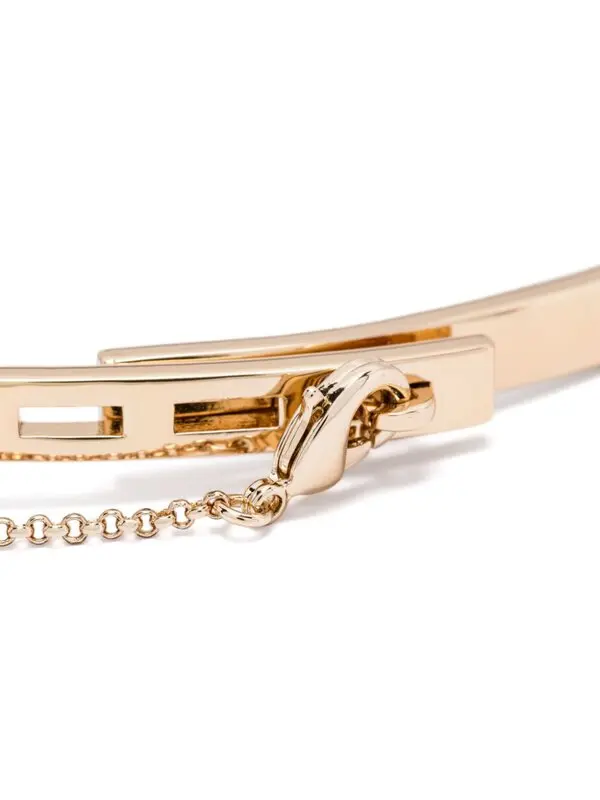 Eddie Borgo Pavé Safety Chain Necklace