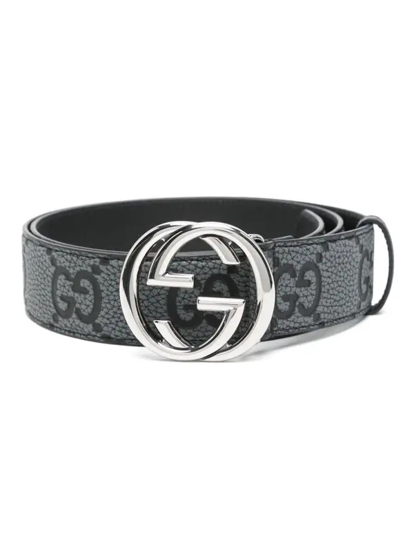Gucci Gg Belt - Grey