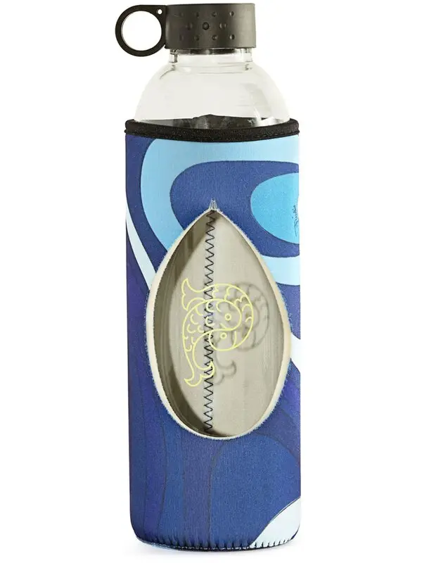 Emilio Pucci Marmo-print Water Bottle