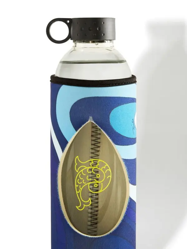 Emilio Pucci Marmo-print Water Bottle