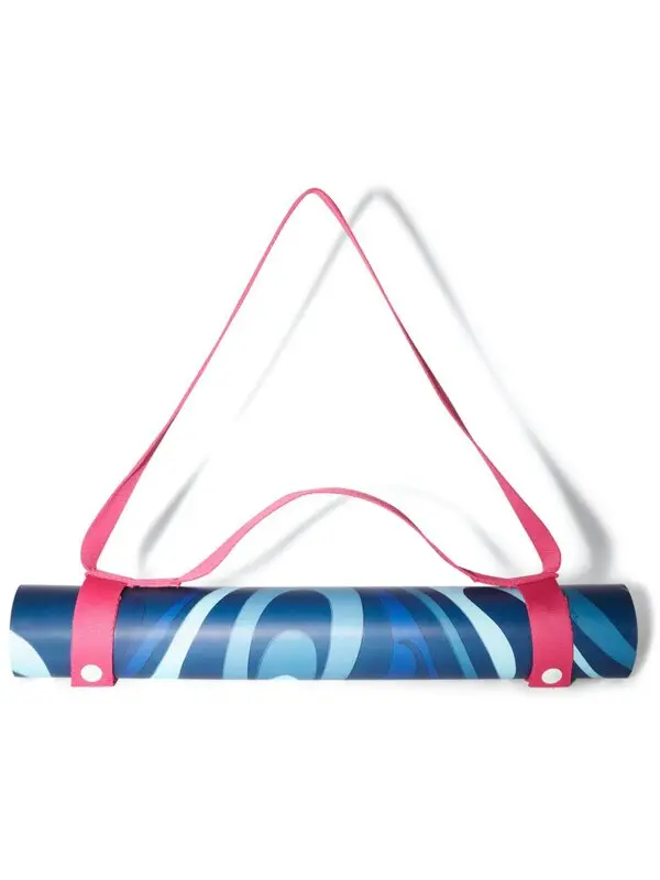 Emilio Pucci Marmo-print Yoga Mat