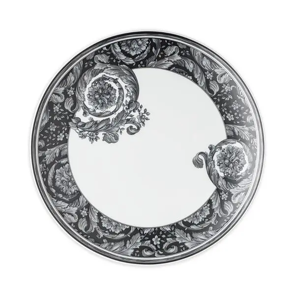 Versace Barocco Haze Salad Plate - Black