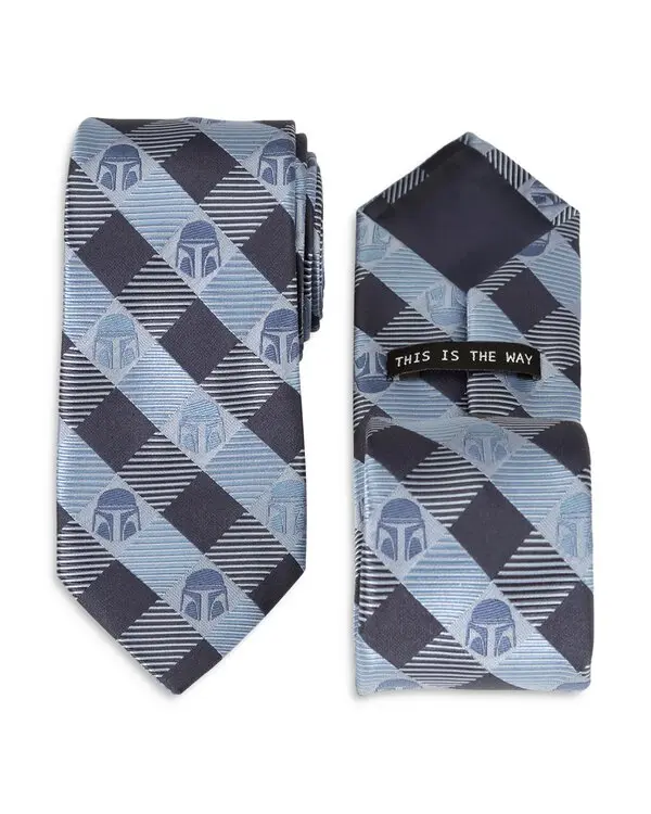 CUFFLINKS, INC. Star Wars Mando Helmet Check Tie