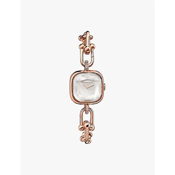 Tiffany & Co. Hardwear Diamond Watch - Rose Gold